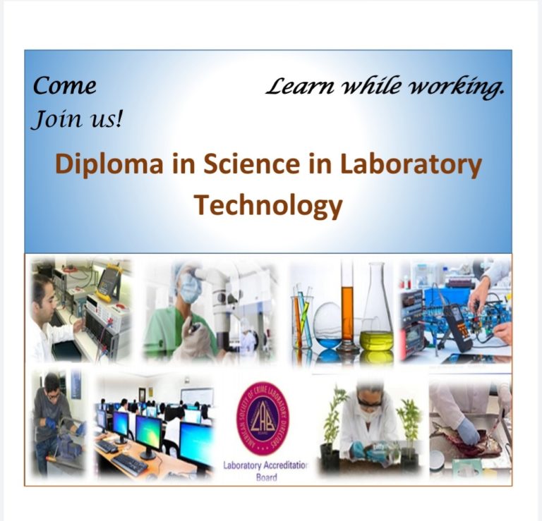 Diploma in Science in Laboratory Technology (DSLT) – The Open ...