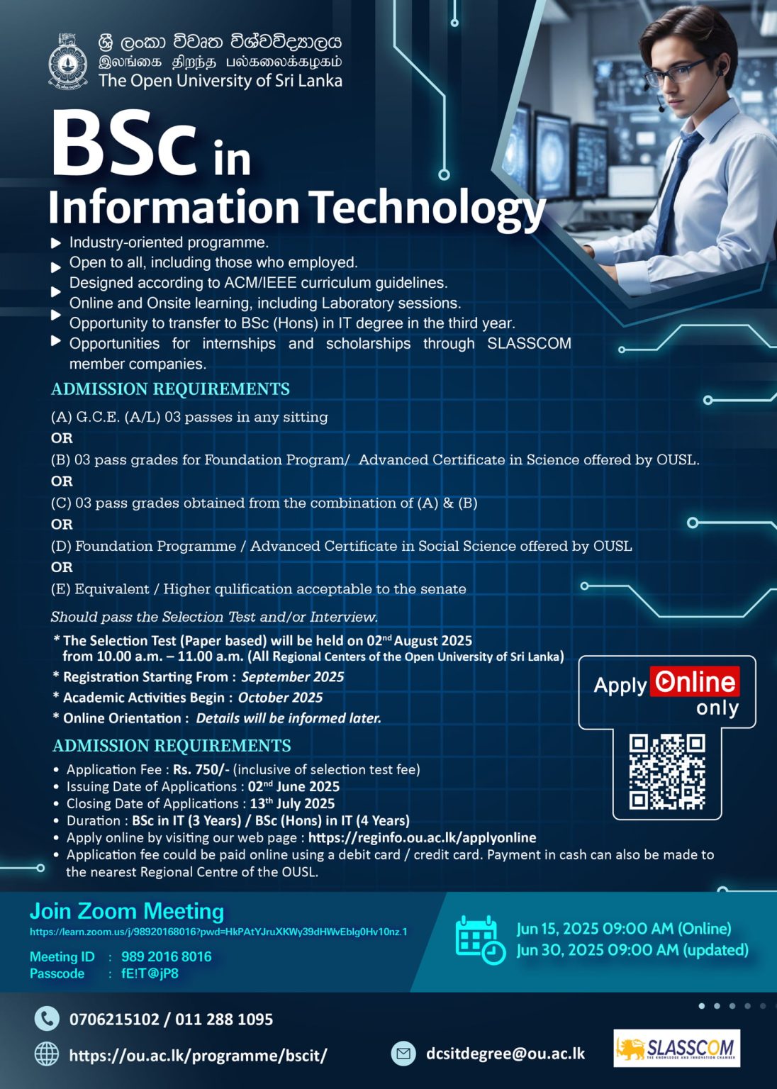 Bachelor of Science in Information Technology – The Open University of ...