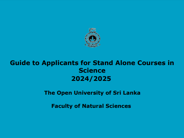 Faculty of Natural Sciences – The Open University of Sri Lanka