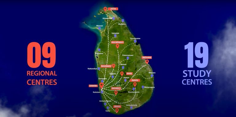 Regional Educational Services – The Open University of Sri Lanka